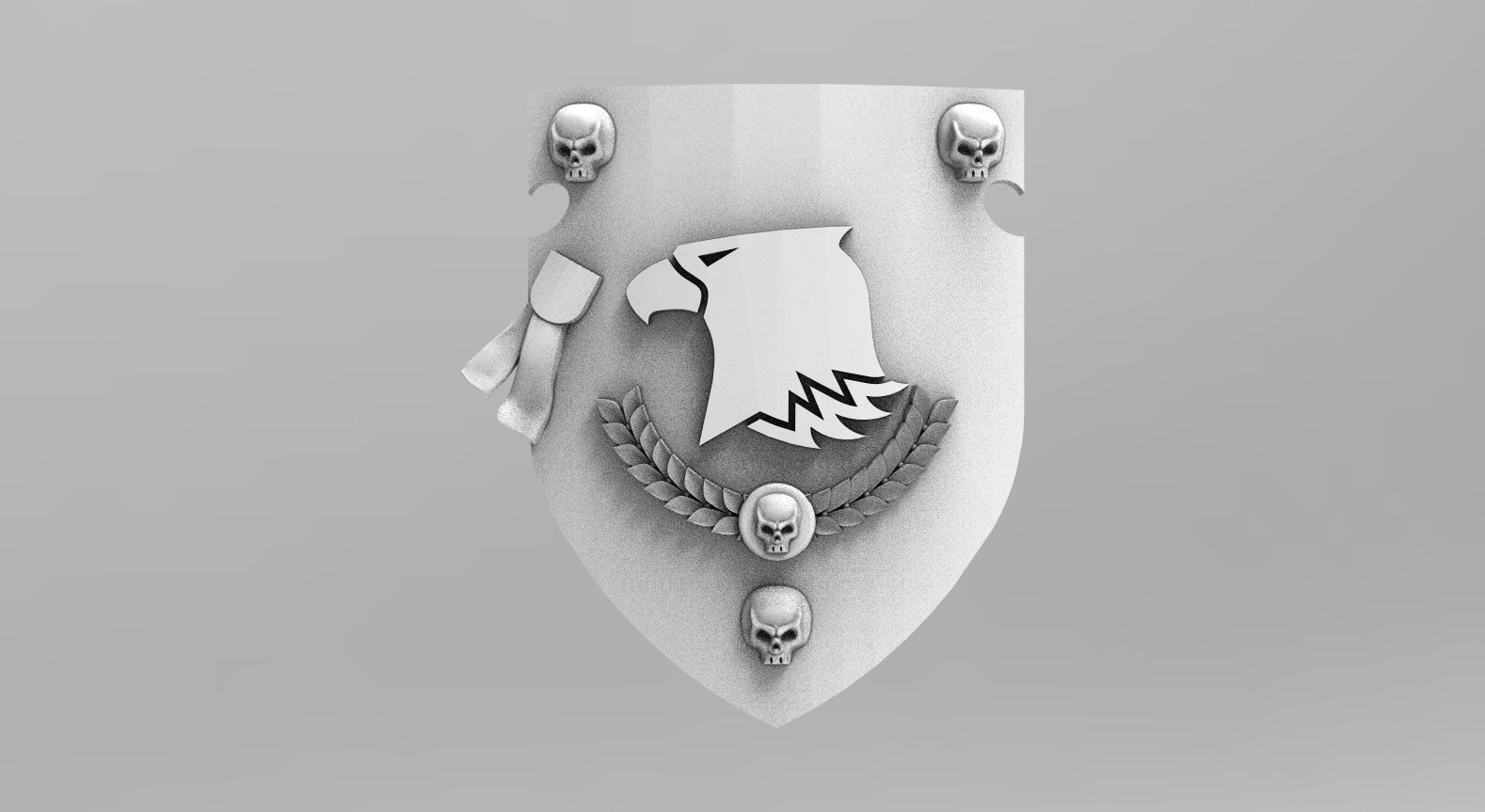 Raptor Power Shields 40k Version 3 3D model 3D printable | CGTrader