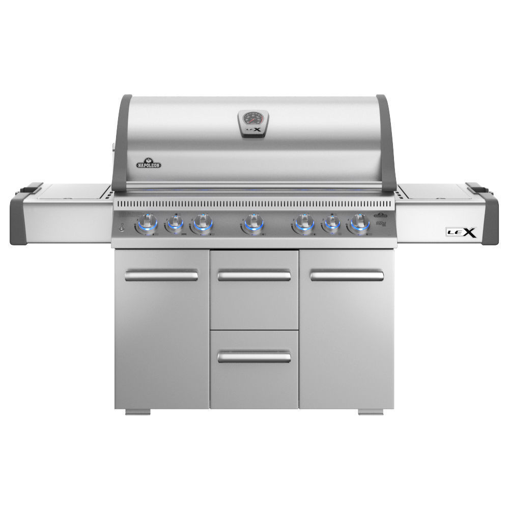 Napoleon LEX 730 RSBI gas grill BBQ 3D model | CGTrader
