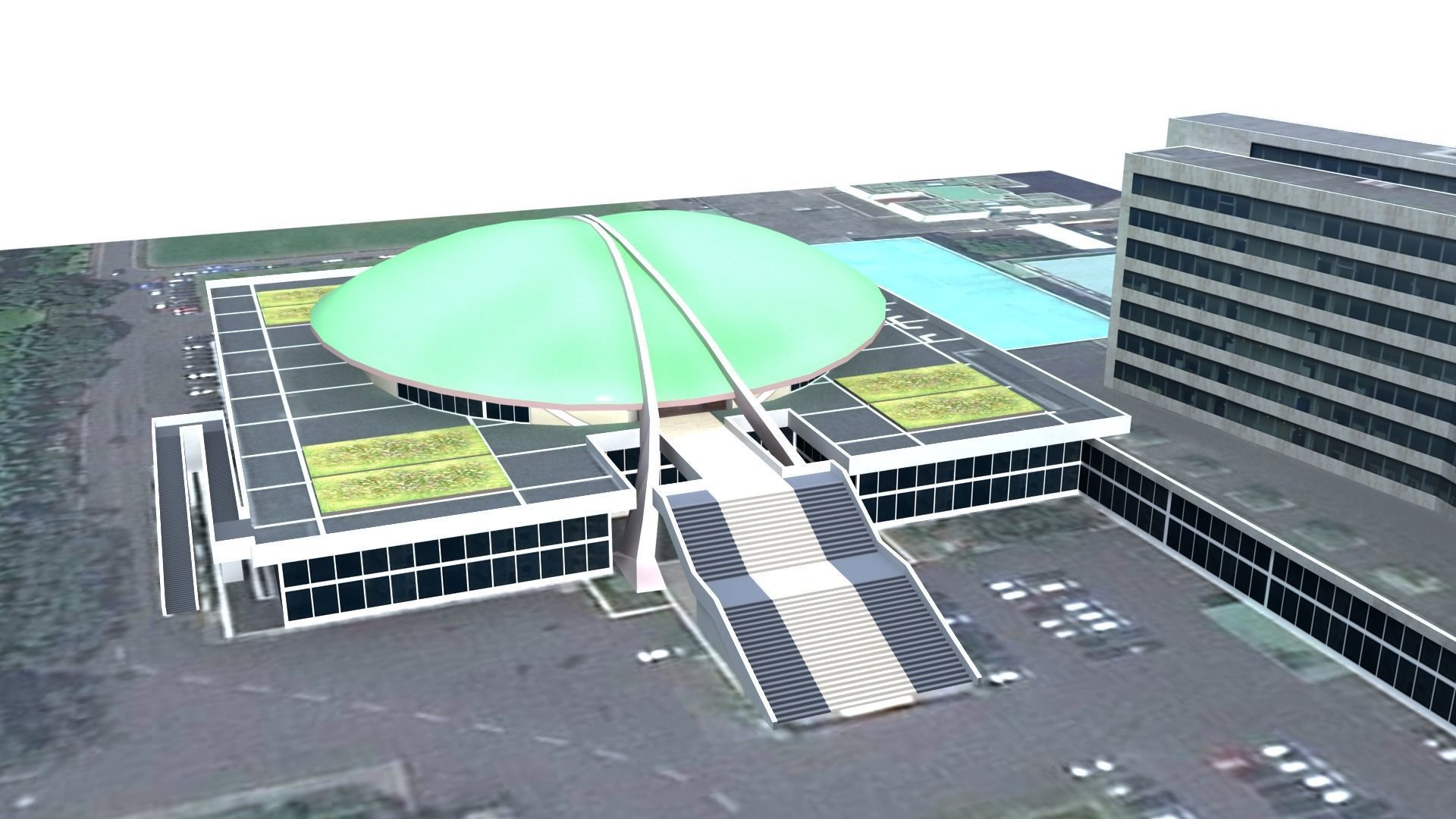 3D model MPR DPR indonesian Building VR / AR / low-poly | CGTrader