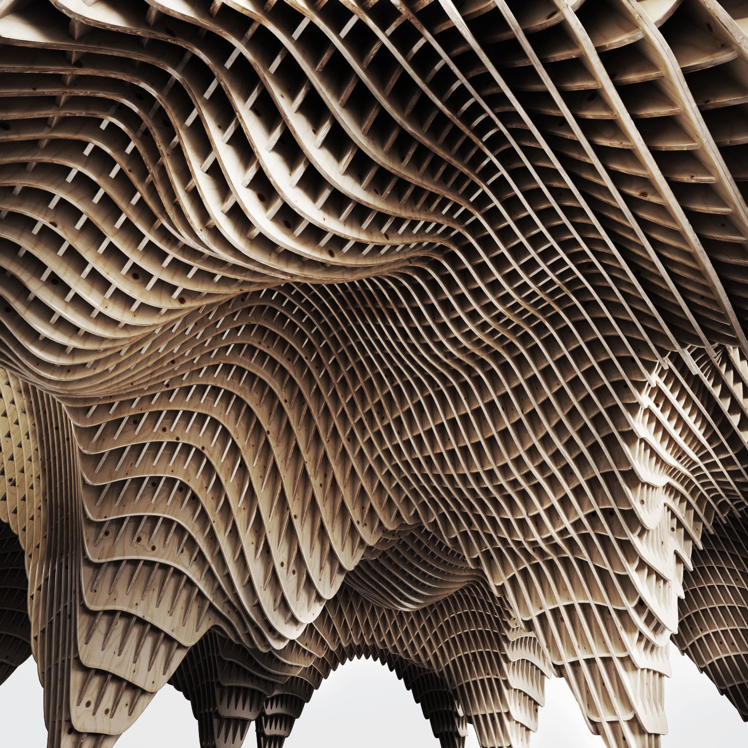 Parametric big Hall 3D model | CGTrader