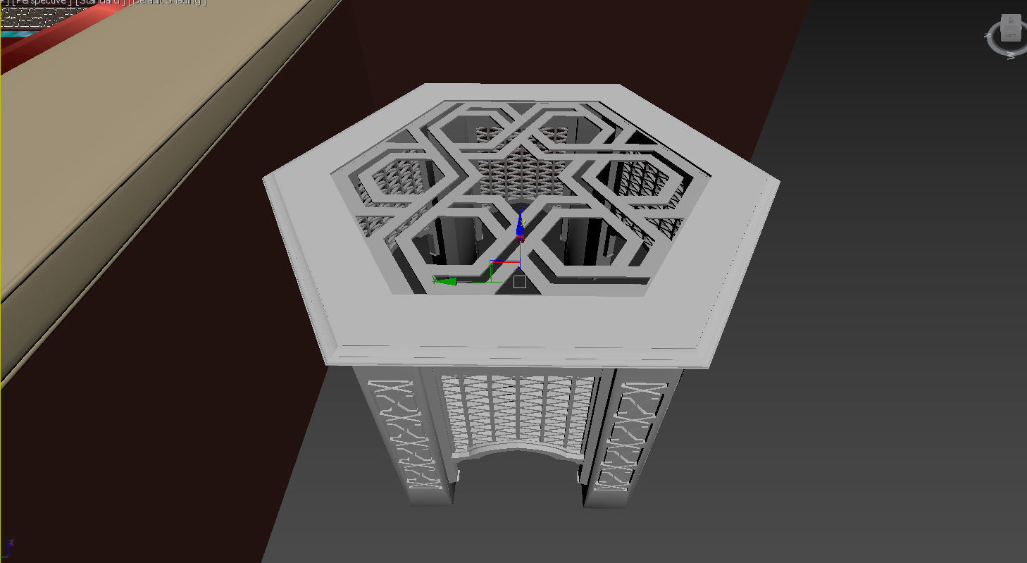 3D model Islamic Arabic Moroccan sofa carpet table Chandler VR / AR ...