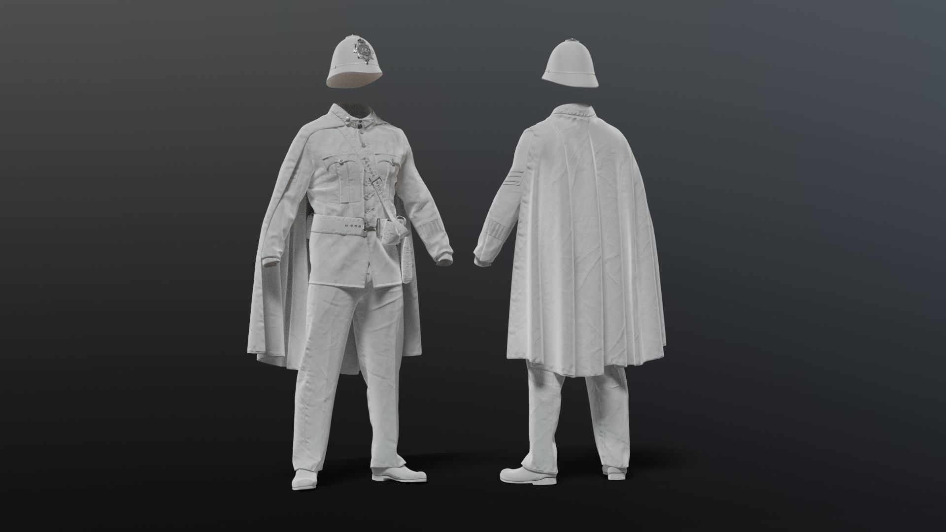 POLICEMAN British bobby 3D model | CGTrader