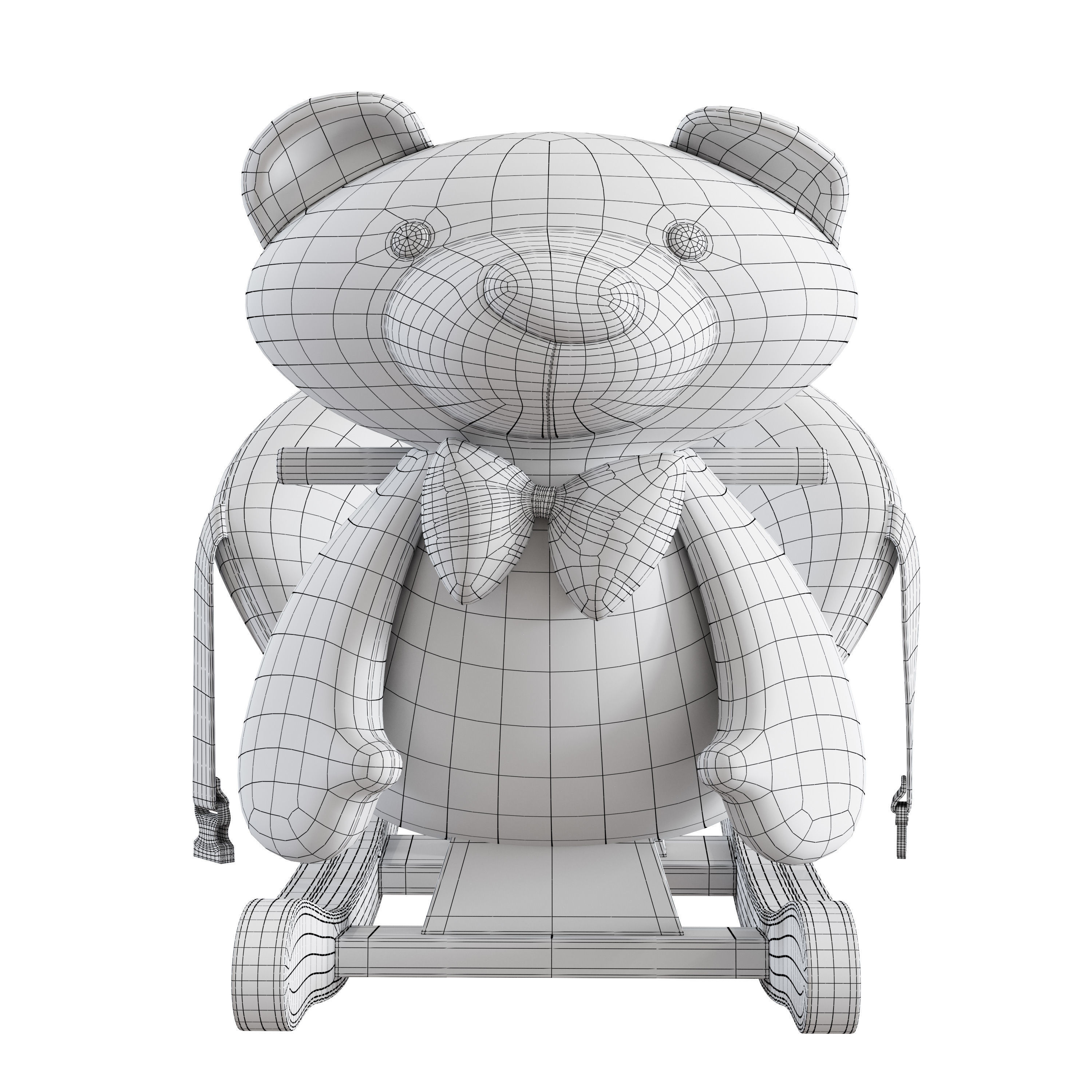Bear Rocking Chair 3D model | CGTrader