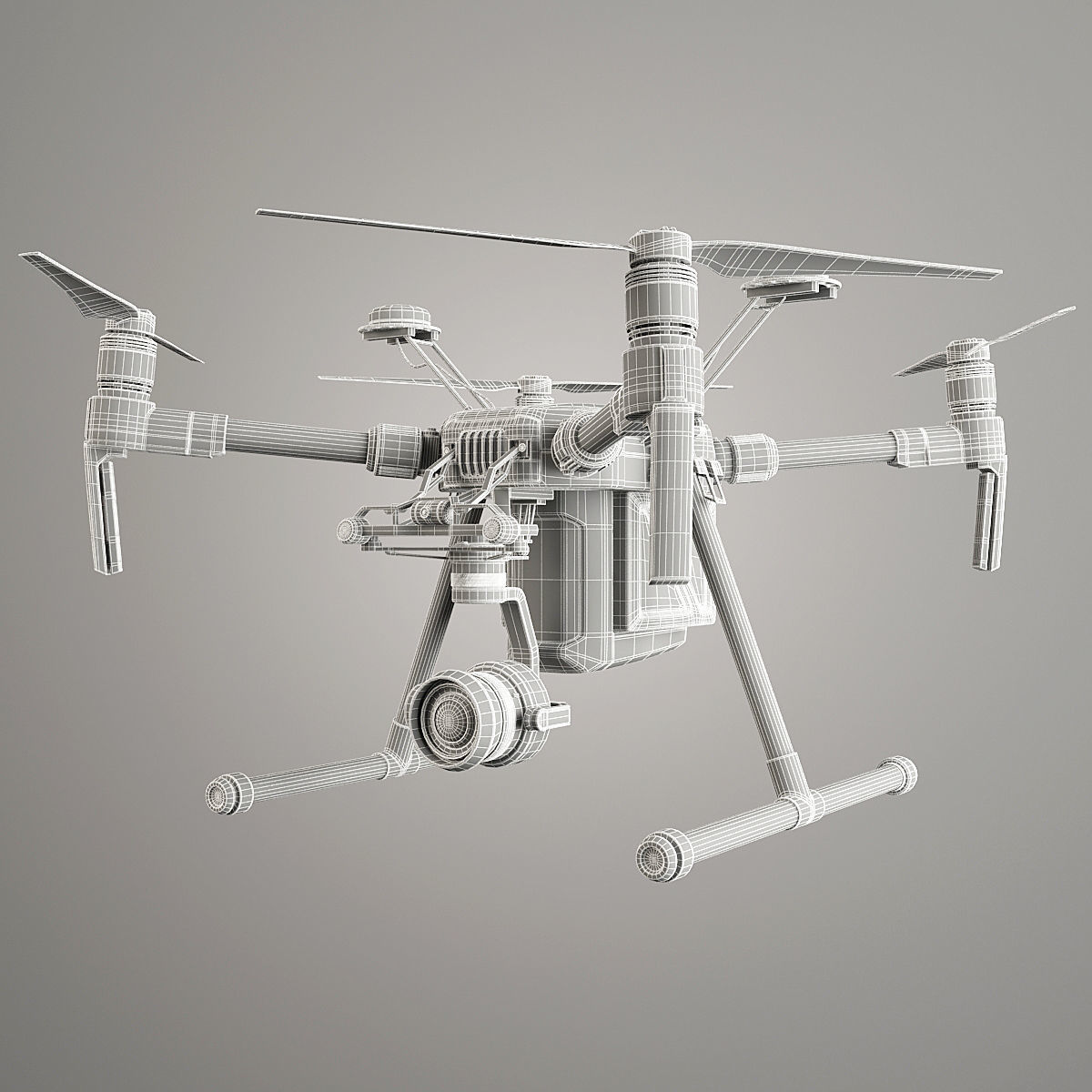Quadcopter DJI MATRICE 3D model | CGTrader