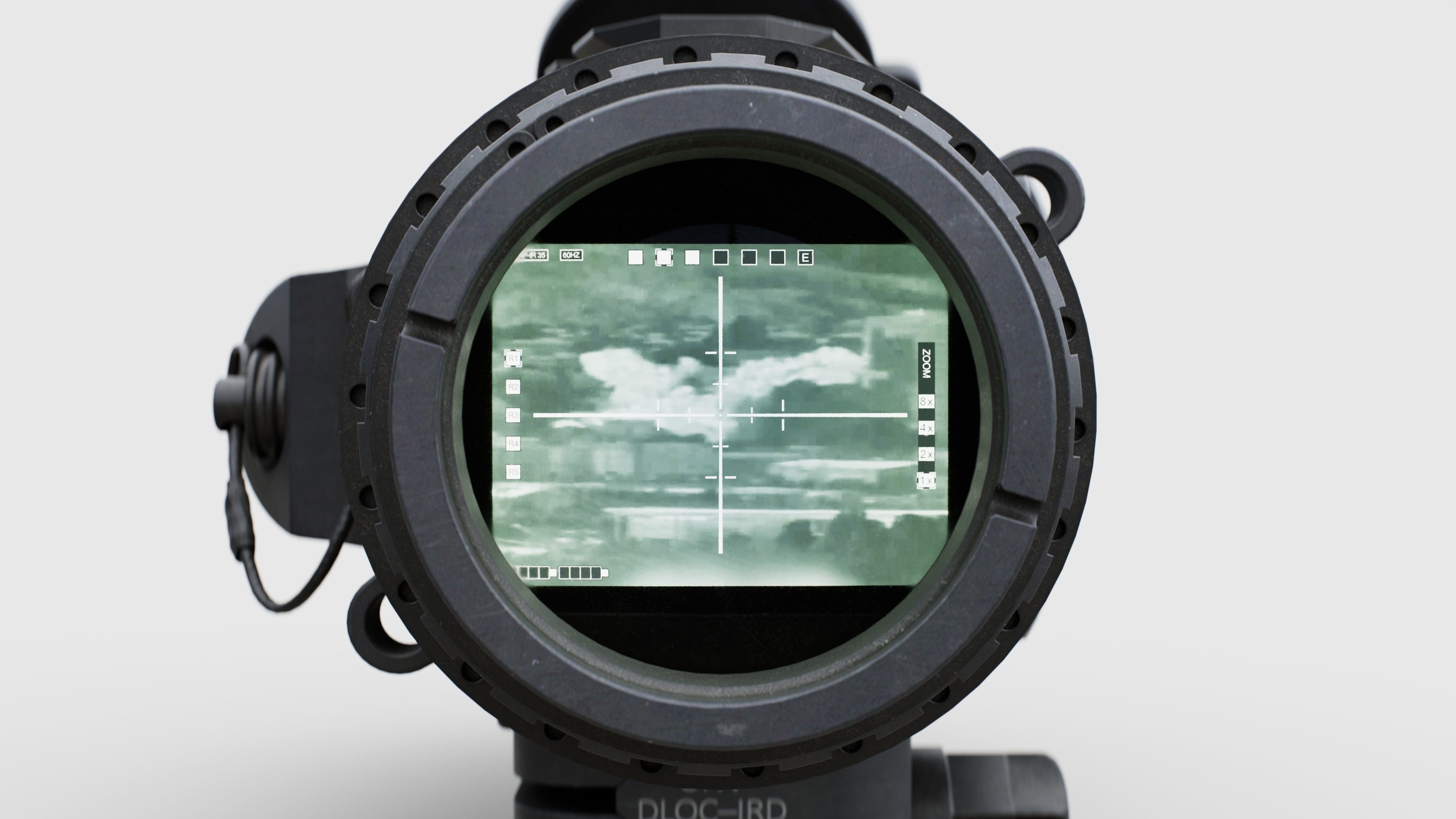 3D model Trijicon Reap-IR IRMS-35-3 Thermal Weapon Sight VR / AR / low ...