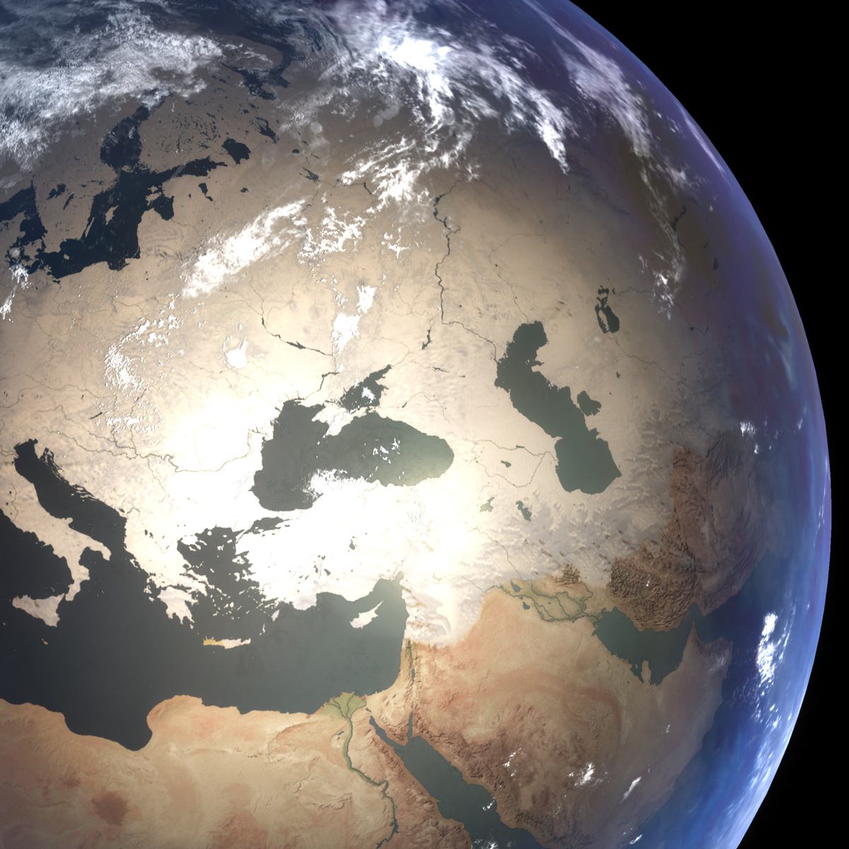 Earth - last ice age