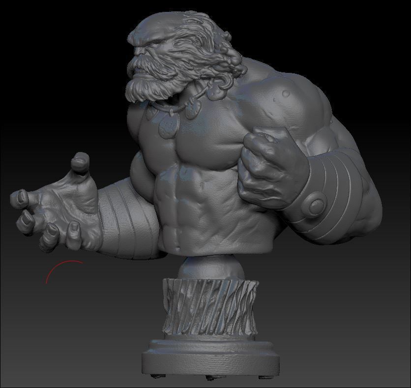 hulk master bust 3D model 3D printable | CGTrader