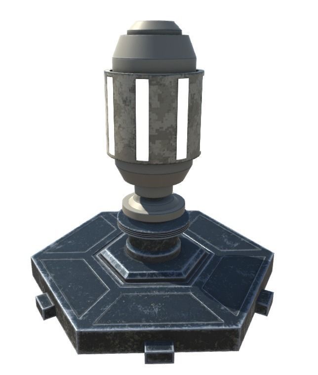 3D model Modern Unmanned Turrets v2 VR / AR / low-poly | CGTrader