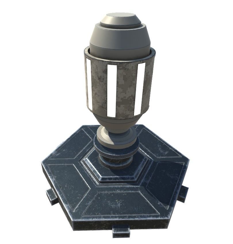 3D model Modern Unmanned Turrets v2 VR / AR / low-poly | CGTrader