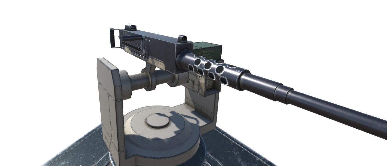 3D model Modern Unmanned Turrets v2 VR / AR / low-poly | CGTrader