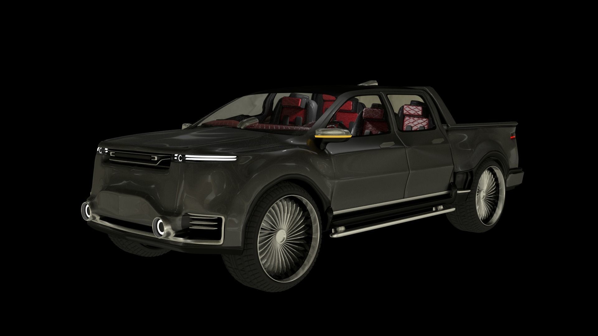 3D model Generic Pick Up VR / AR / low-poly | CGTrader