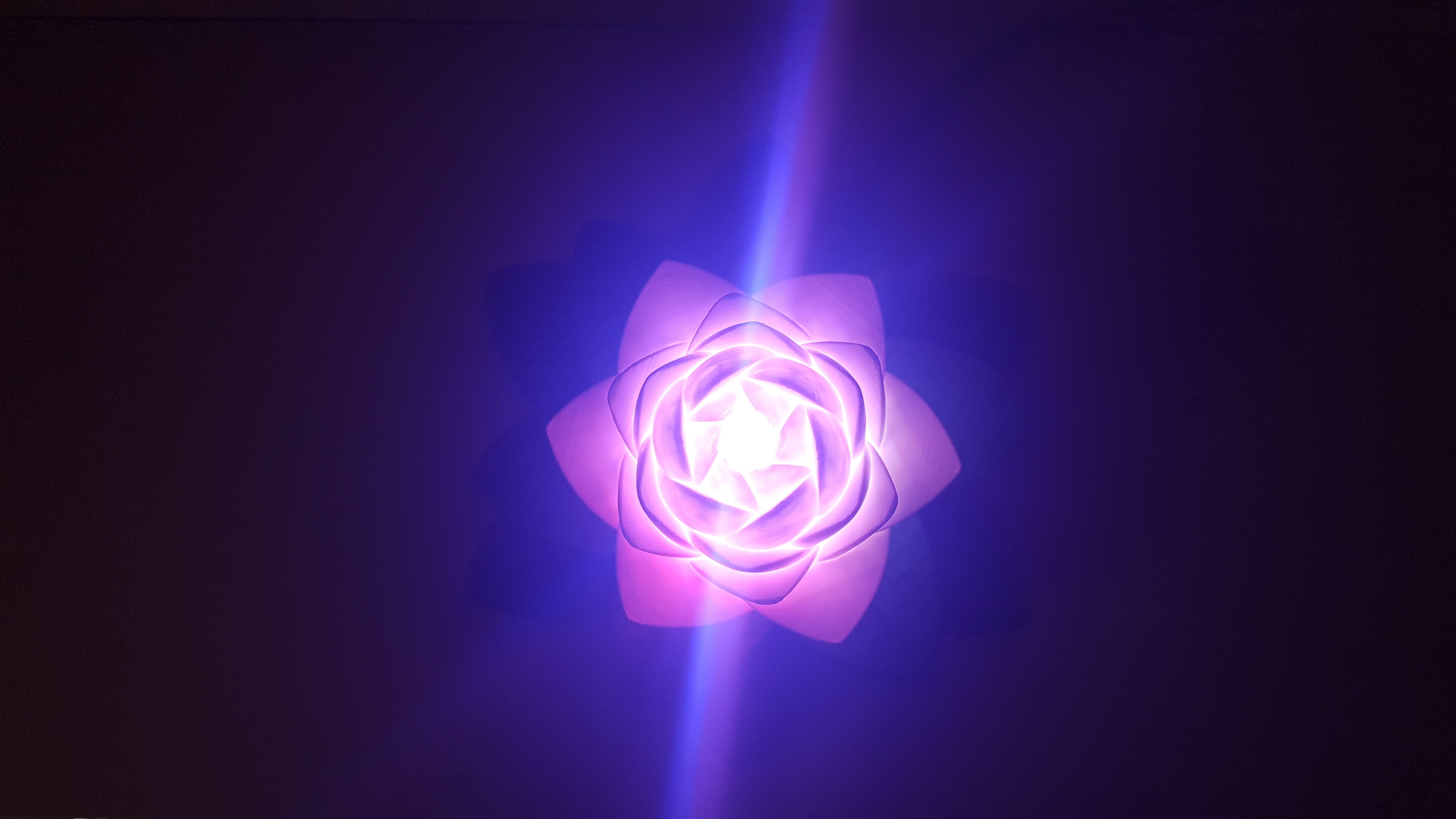 Lotus Lamp free 3D model 3D printable | CGTrader
