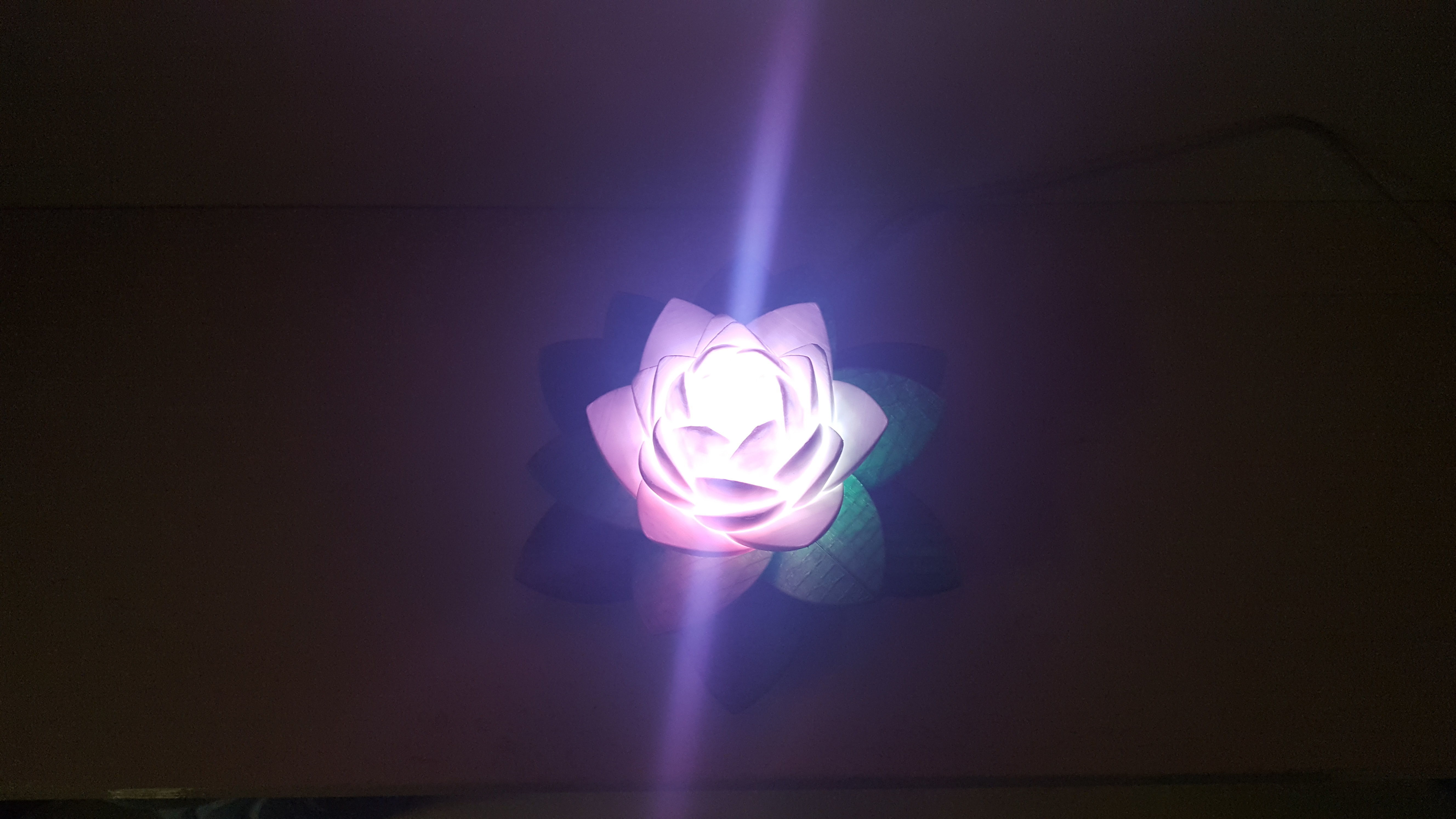 Lotus Lamp free 3D model 3D printable | CGTrader