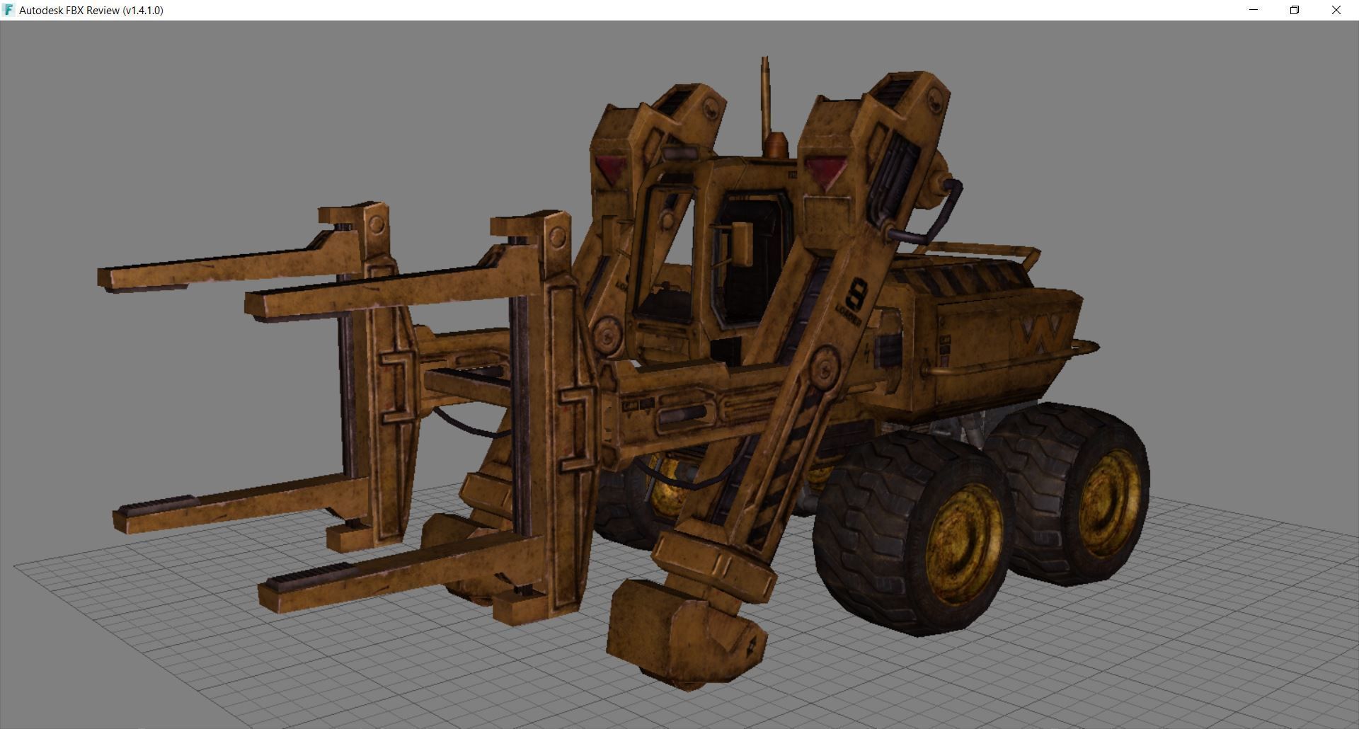 Vehicle 1009 - Heavy Equipment 3D model | CGTrader