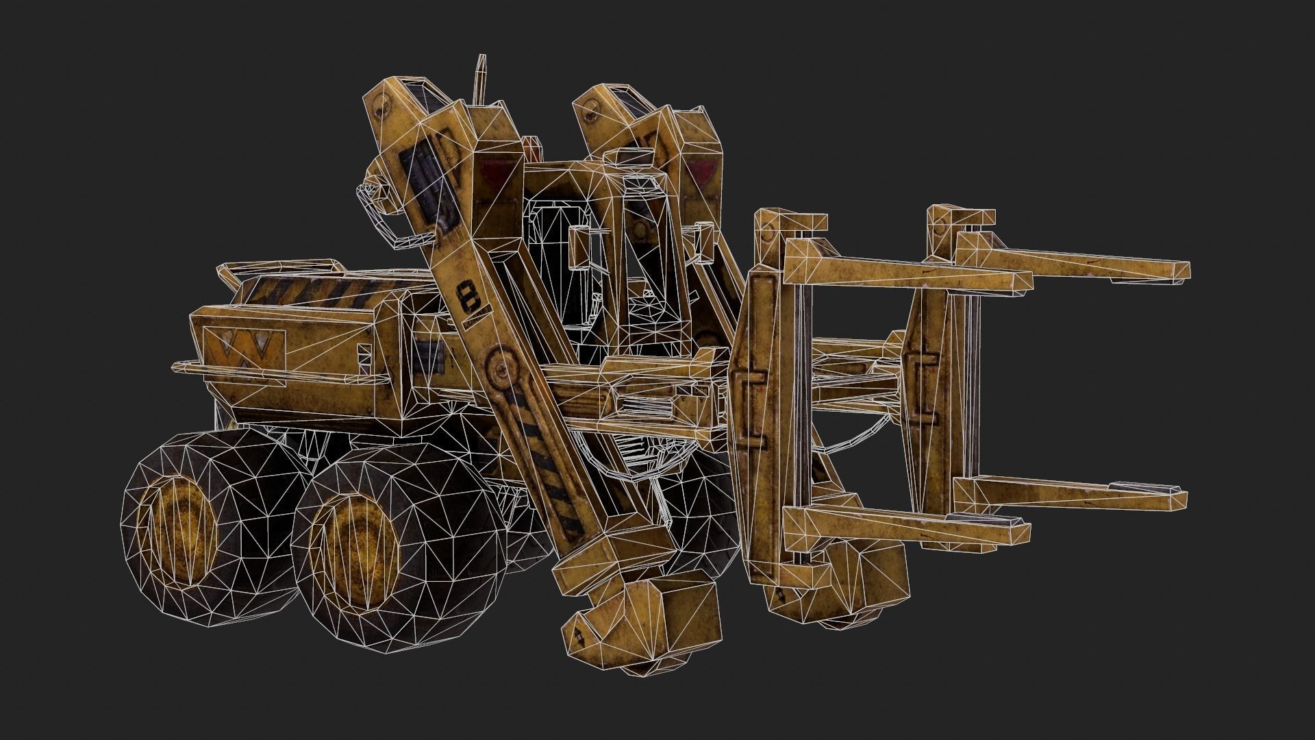 Vehicle 1009 - Heavy Equipment 3D model | CGTrader