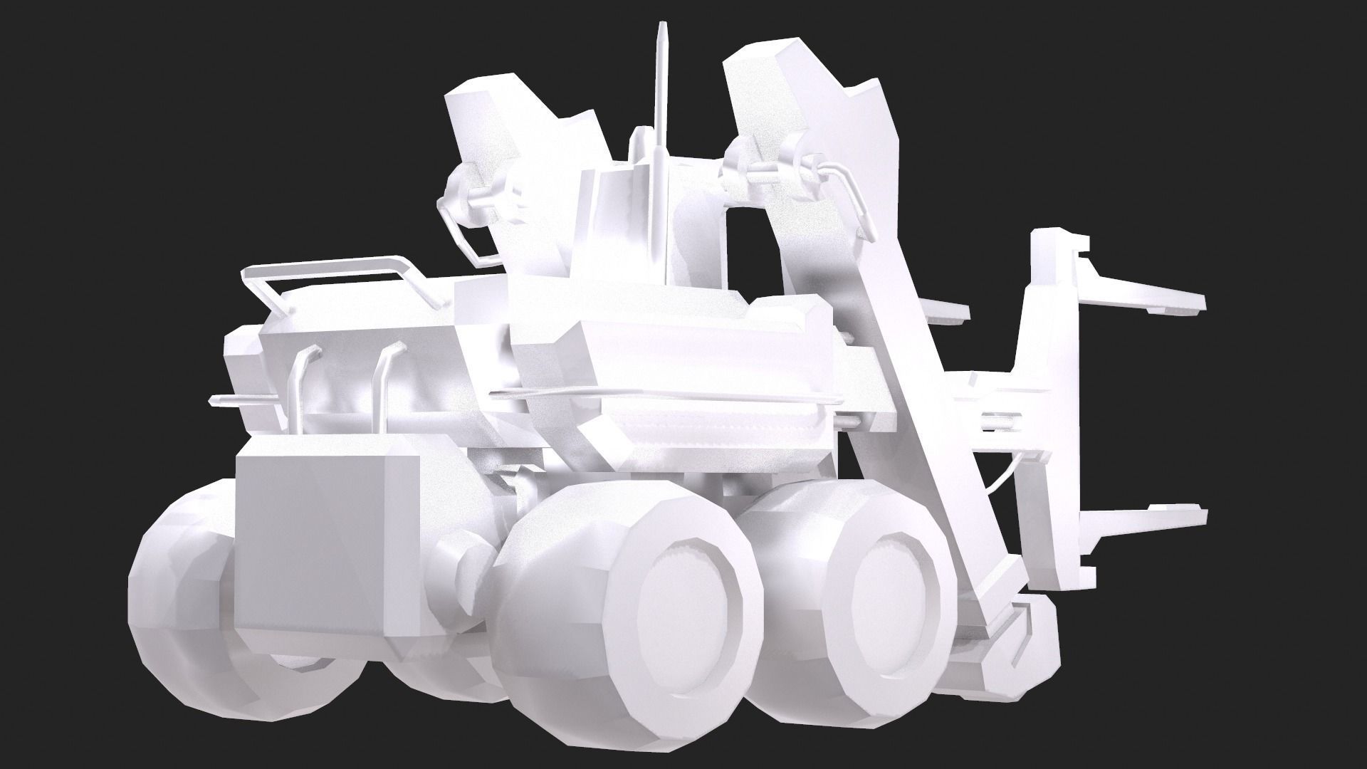 Vehicle 1009 - Heavy Equipment 3D model | CGTrader