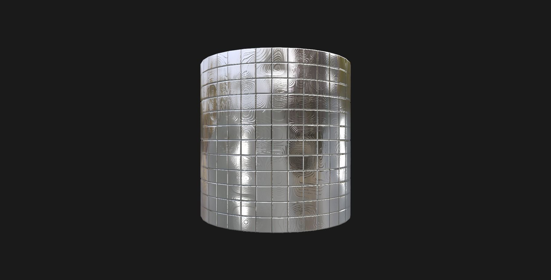 Free reflective silver tiles free Texture | CGTrader