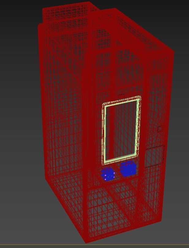 Simple vending machine with screen 3D model 3D model | CGTrader