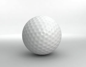 Low-poly Golf ball 3D Models | CGTrader