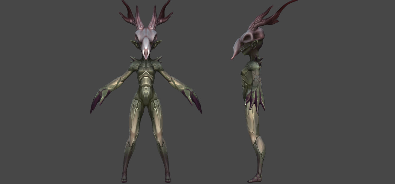 3D model Monster Creatures VR / AR / low-poly rigged animated | CGTrader