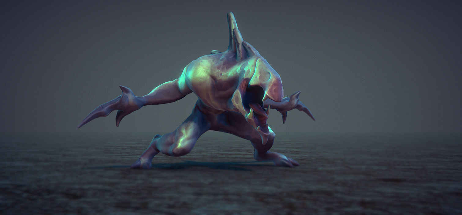 3D model Monster Creatures VR / AR / low-poly rigged animated | CGTrader