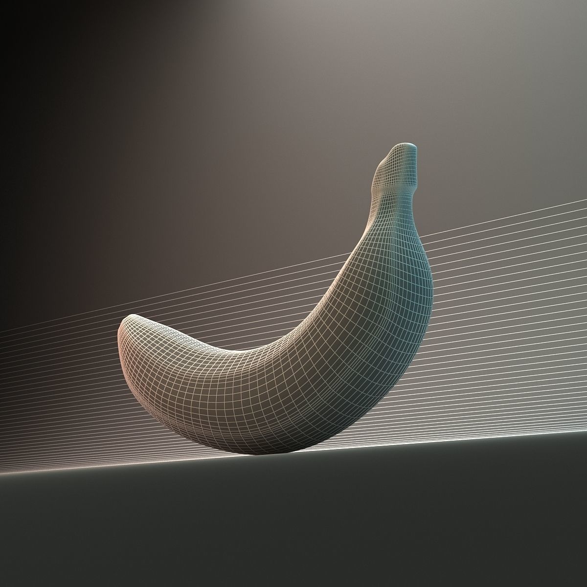 Realistic Banana 3D model -Low- High- 3D model | CGTrader