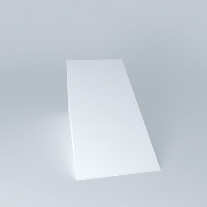 Triangle ramp free 3D model | CGTrader