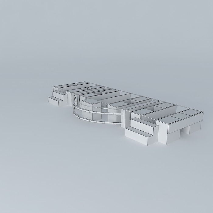 Landis Block free 3D model | CGTrader