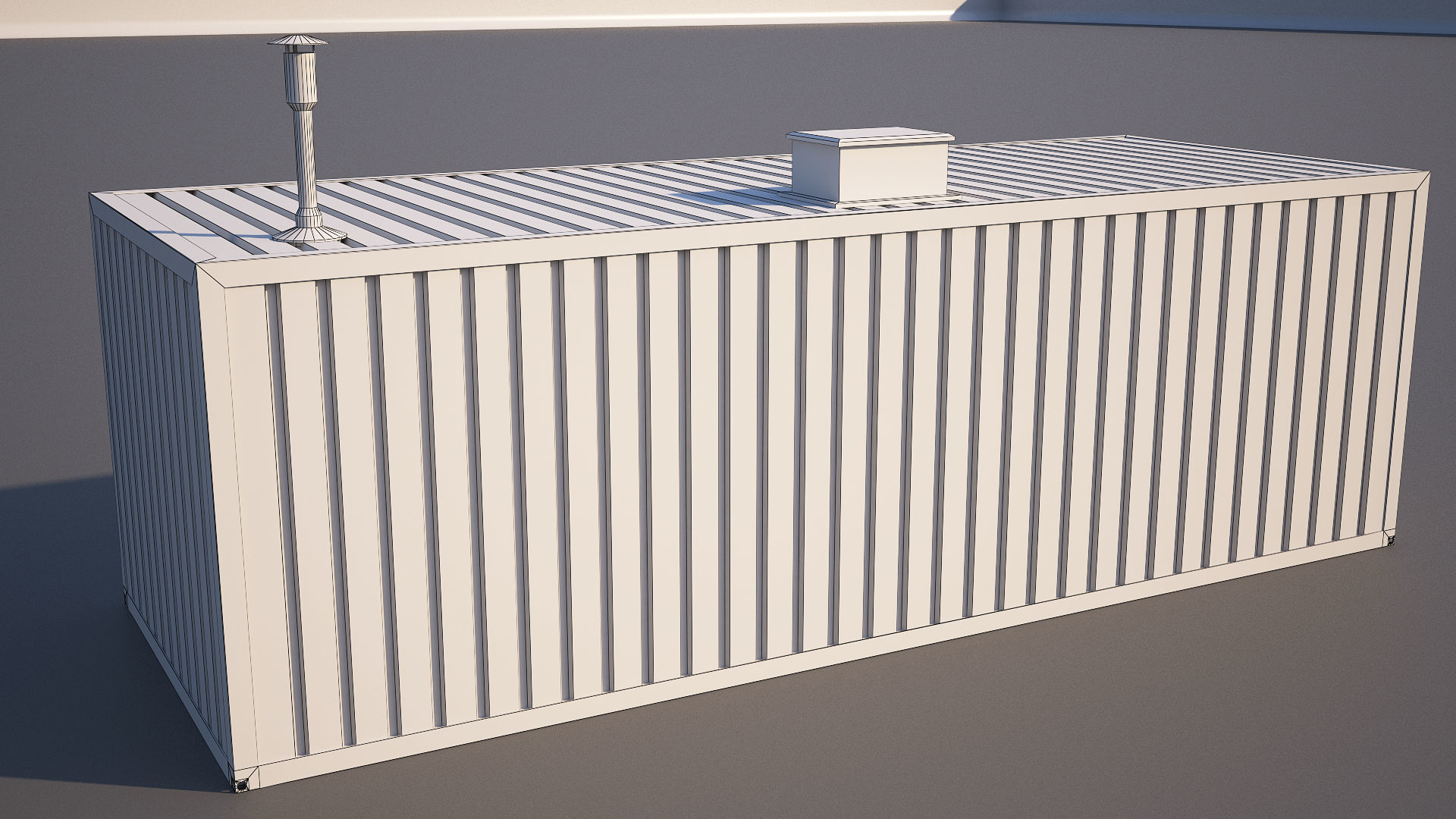 3D model Shipping Container House VR / AR / low-poly | CGTrader