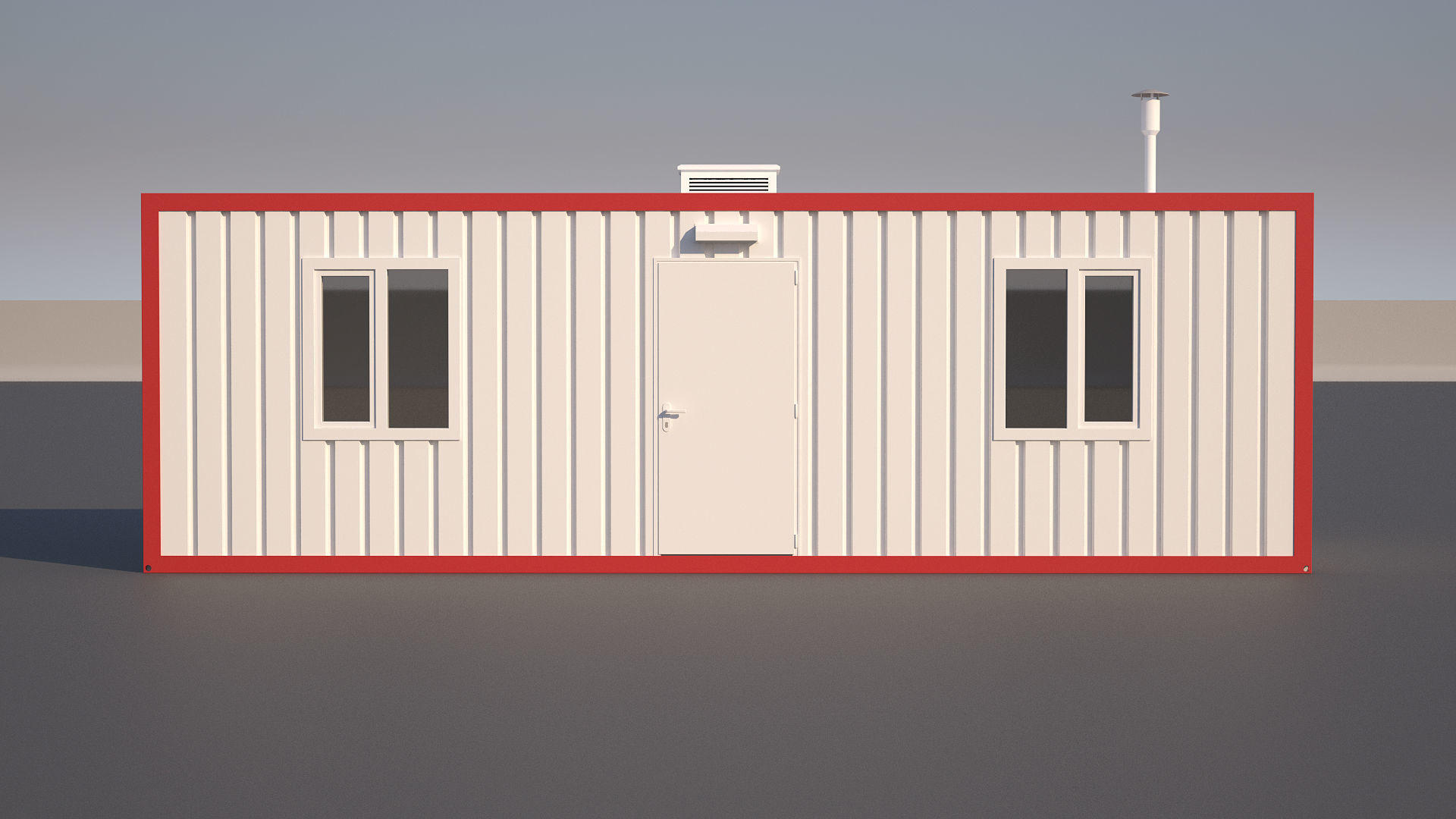 3D model Shipping Container House VR / AR / low-poly | CGTrader