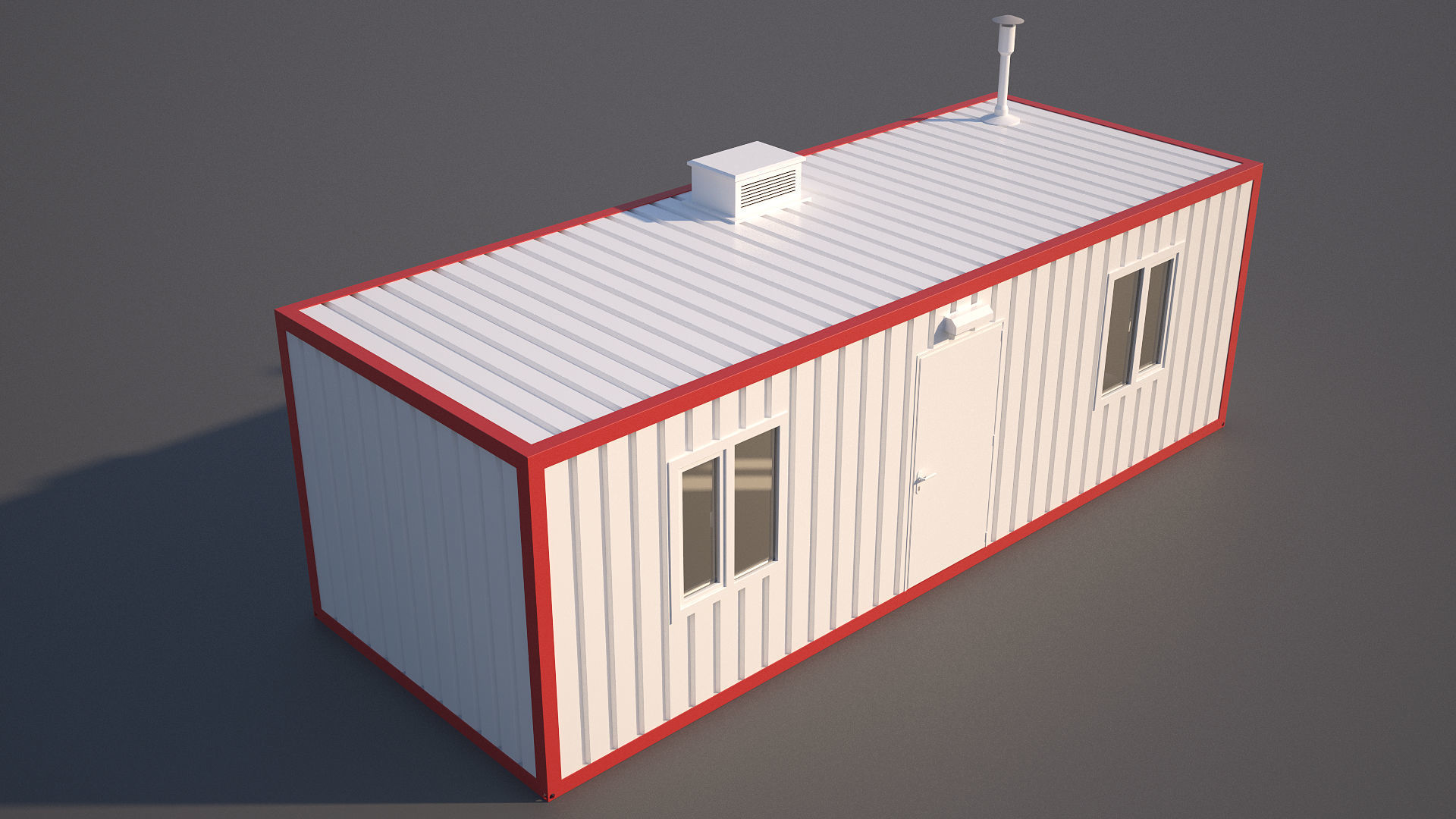 3D model Shipping Container House VR / AR / low-poly | CGTrader