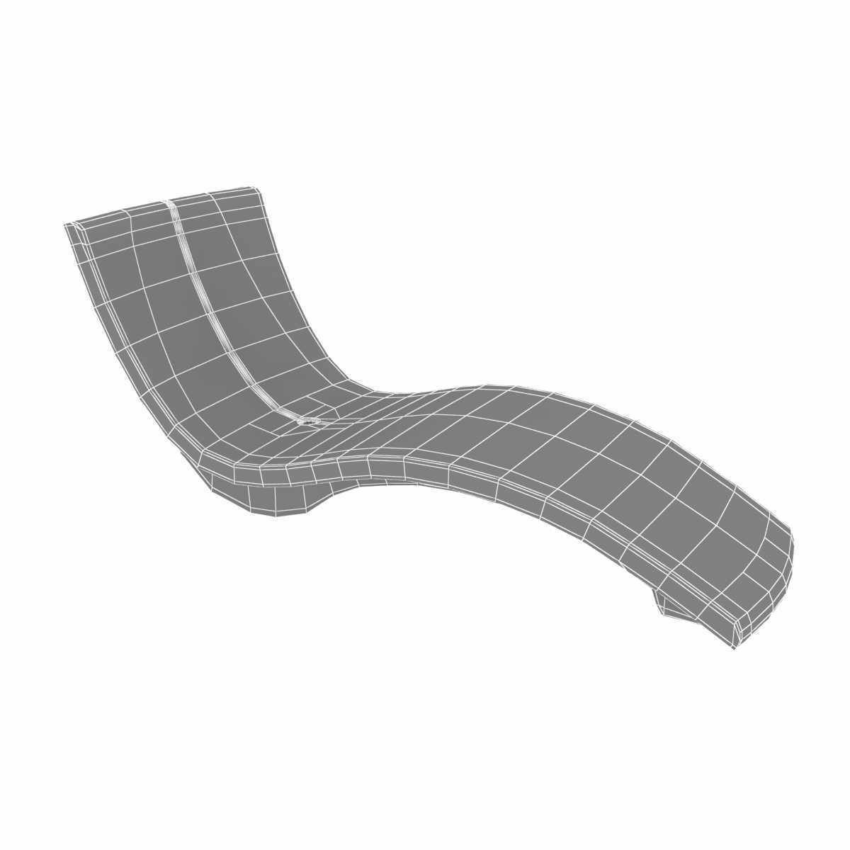Tropitone Curve Chaise Lounge 3d Model 3d Model Cgtrader