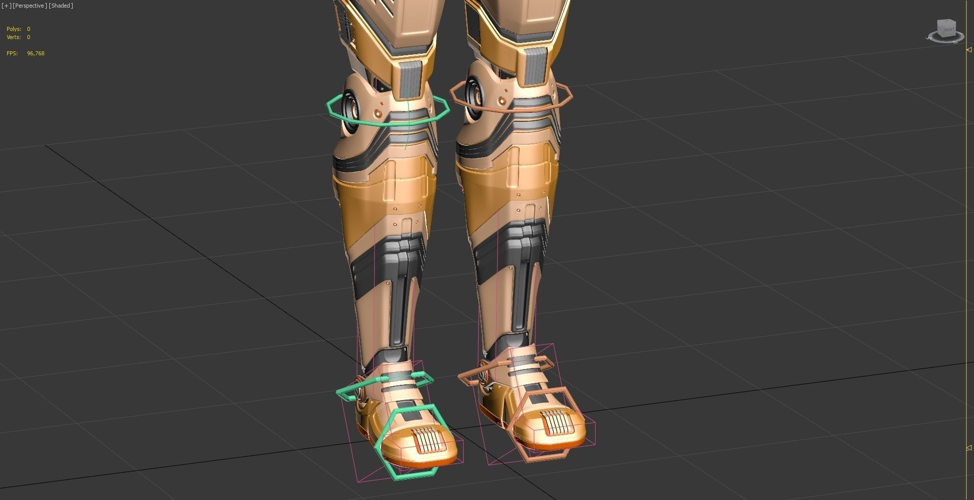 Robot Man 2 Rigged BASIC EDITION 3D model animated rigged | CGTrader