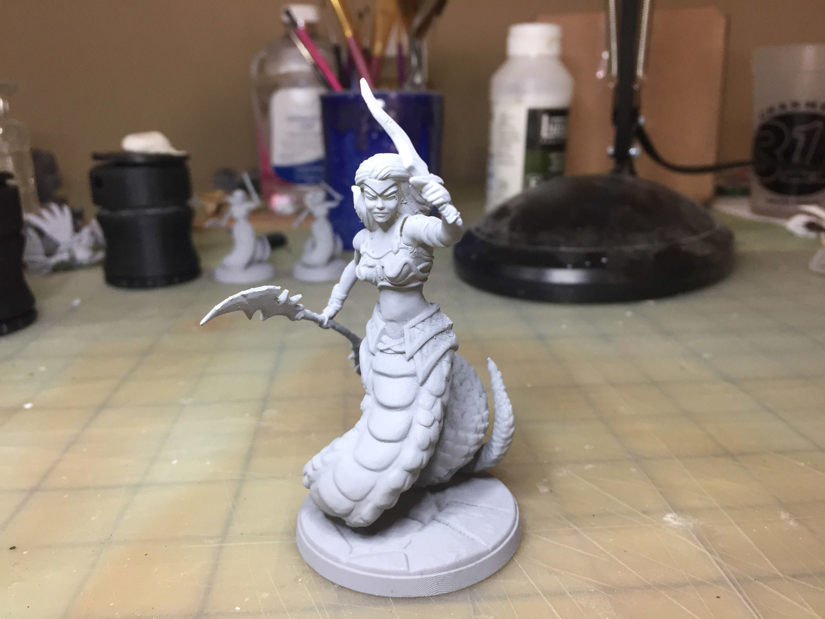 Naga Character 3D model 3D printable | CGTrader