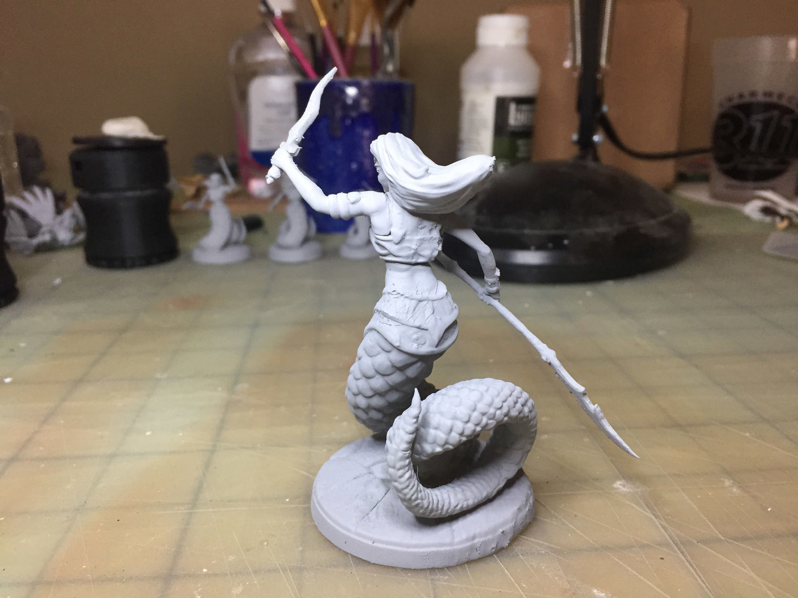 Naga Character 3D model 3D printable | CGTrader