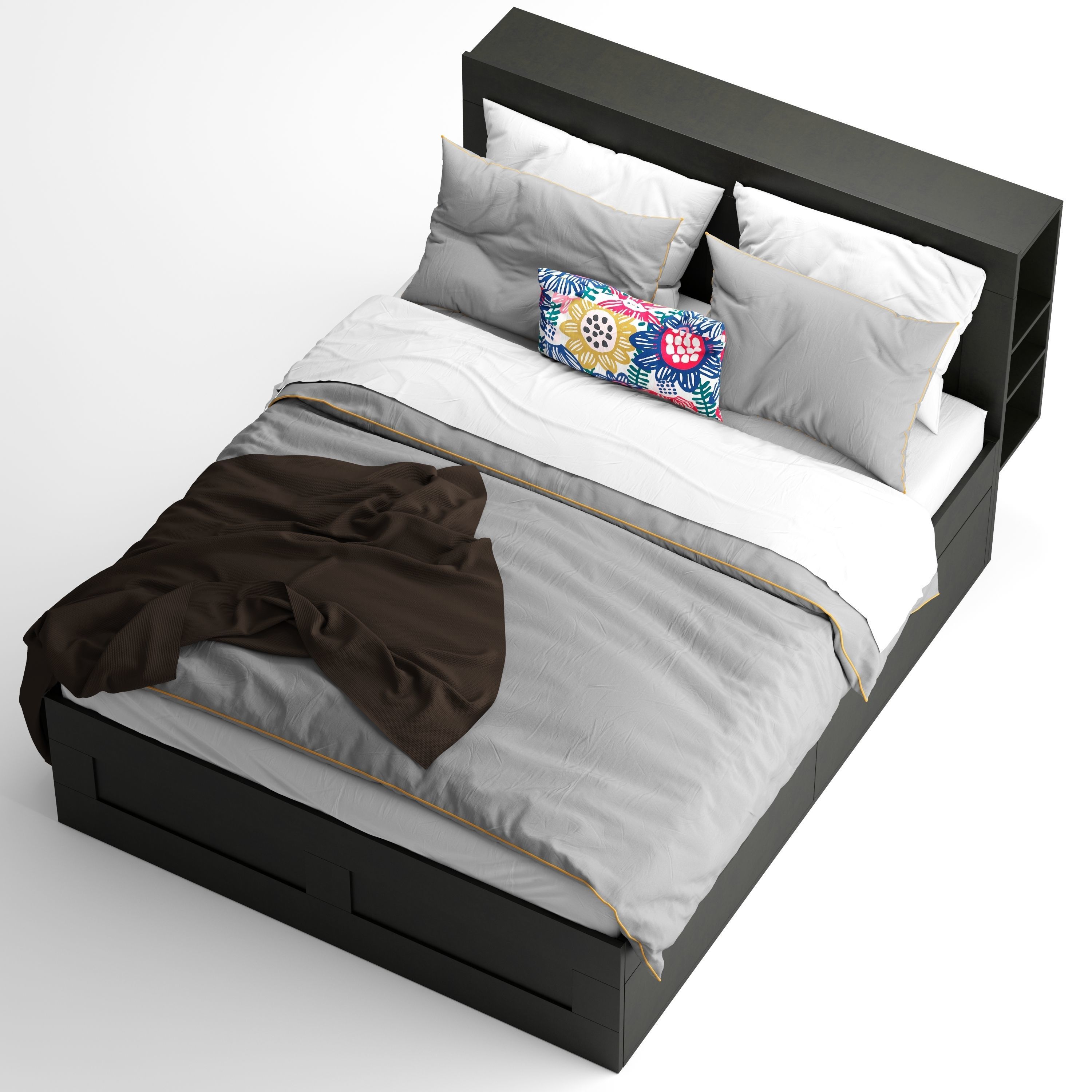 Ikea Brimnes 3D model | CGTrader