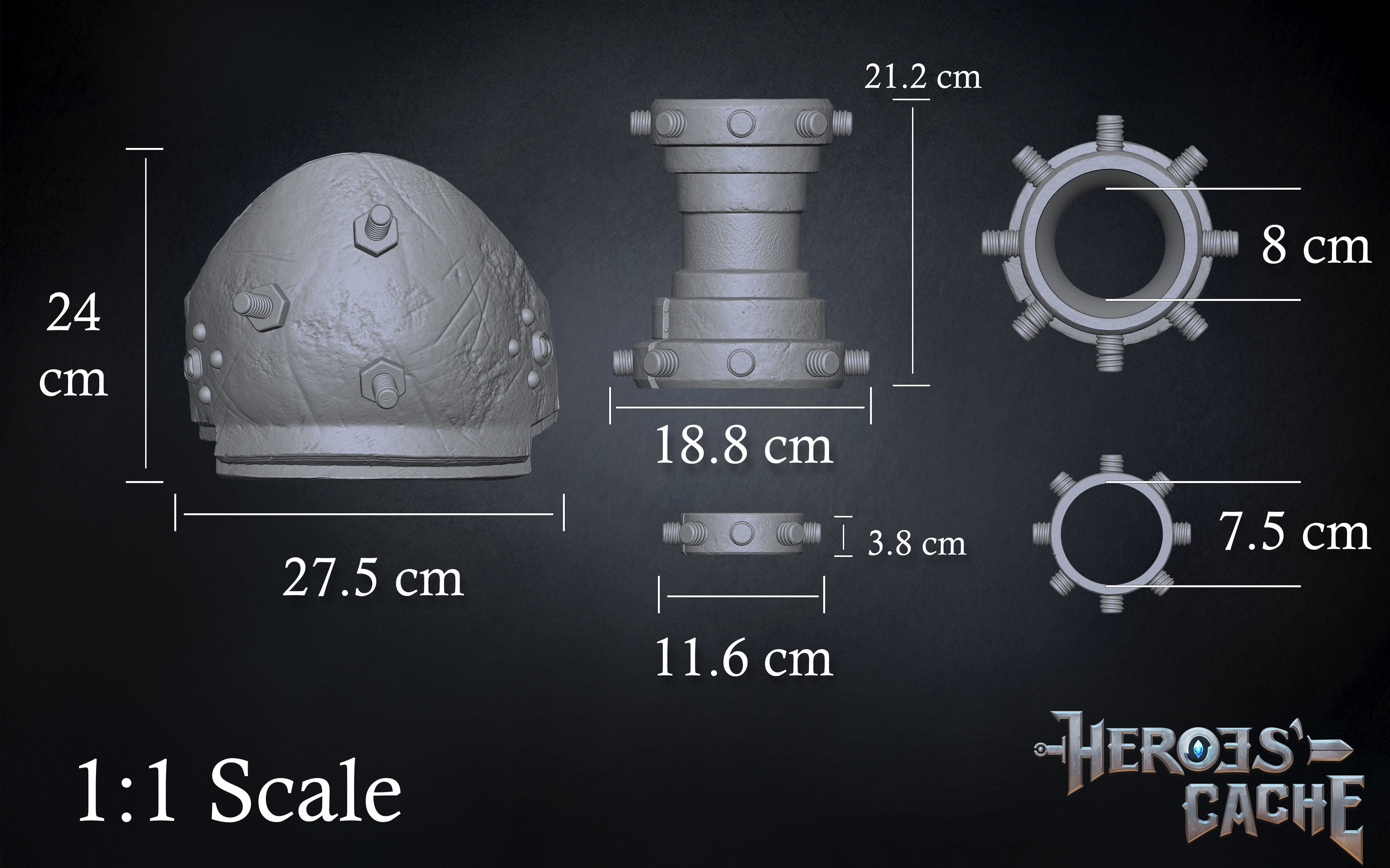 Final Fantasy VII Remake - Cloud Armor Pieces 3D model 3D printable ...