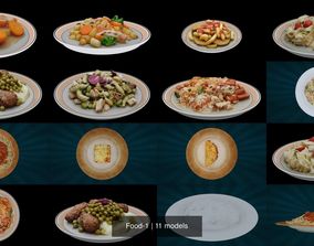 Food plate 3D Models | CGTrader