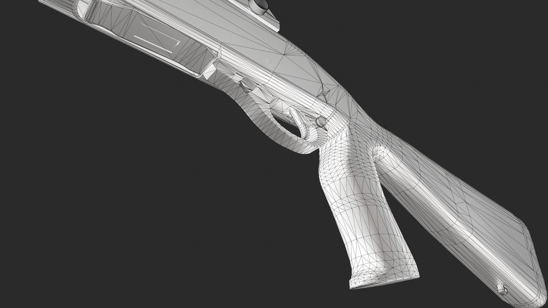 3D model 870 MCS Shotgun VR / AR / low-poly | CGTrader