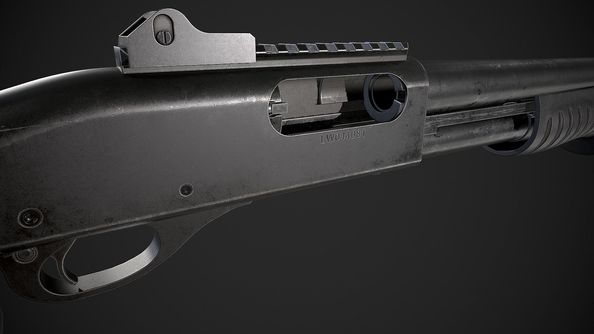 3D model 870 MCS Shotgun VR / AR / low-poly | CGTrader