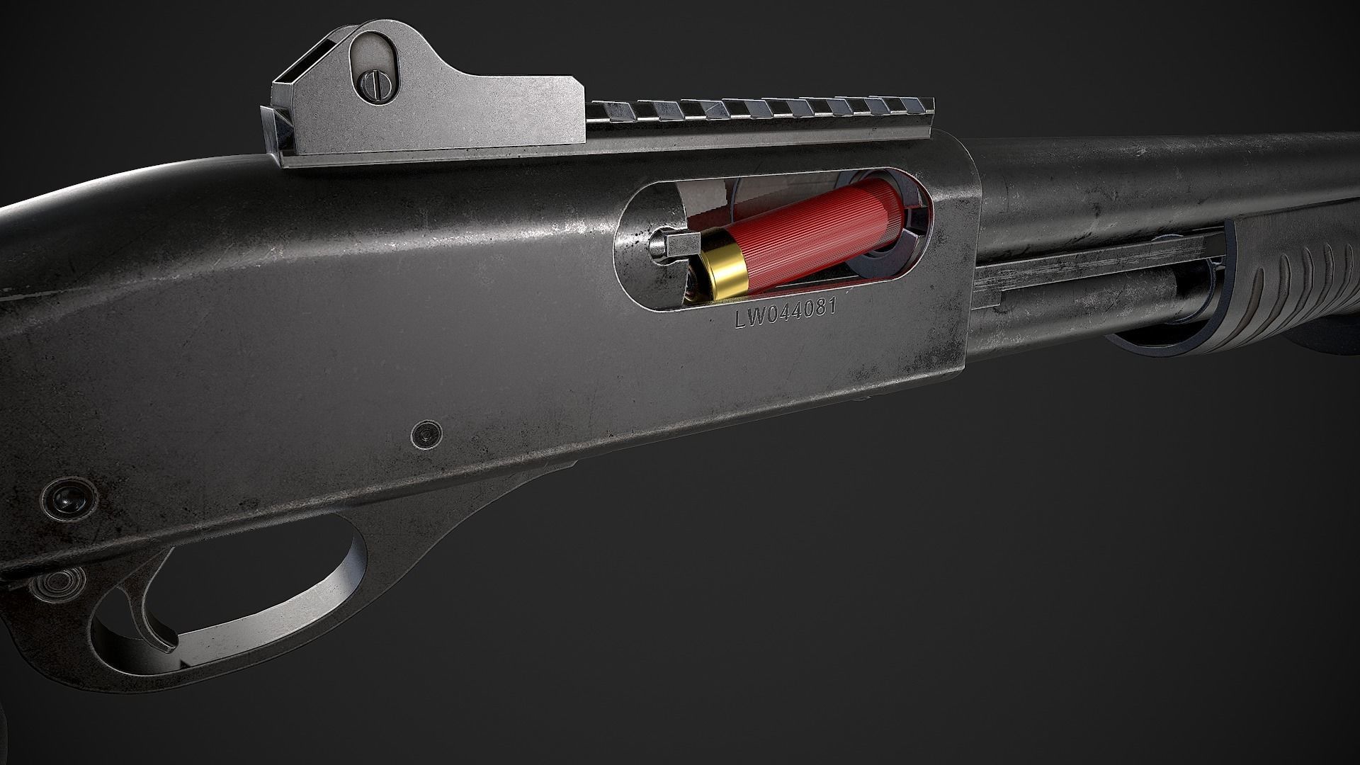 3D model 870 MCS Shotgun VR / AR / low-poly | CGTrader