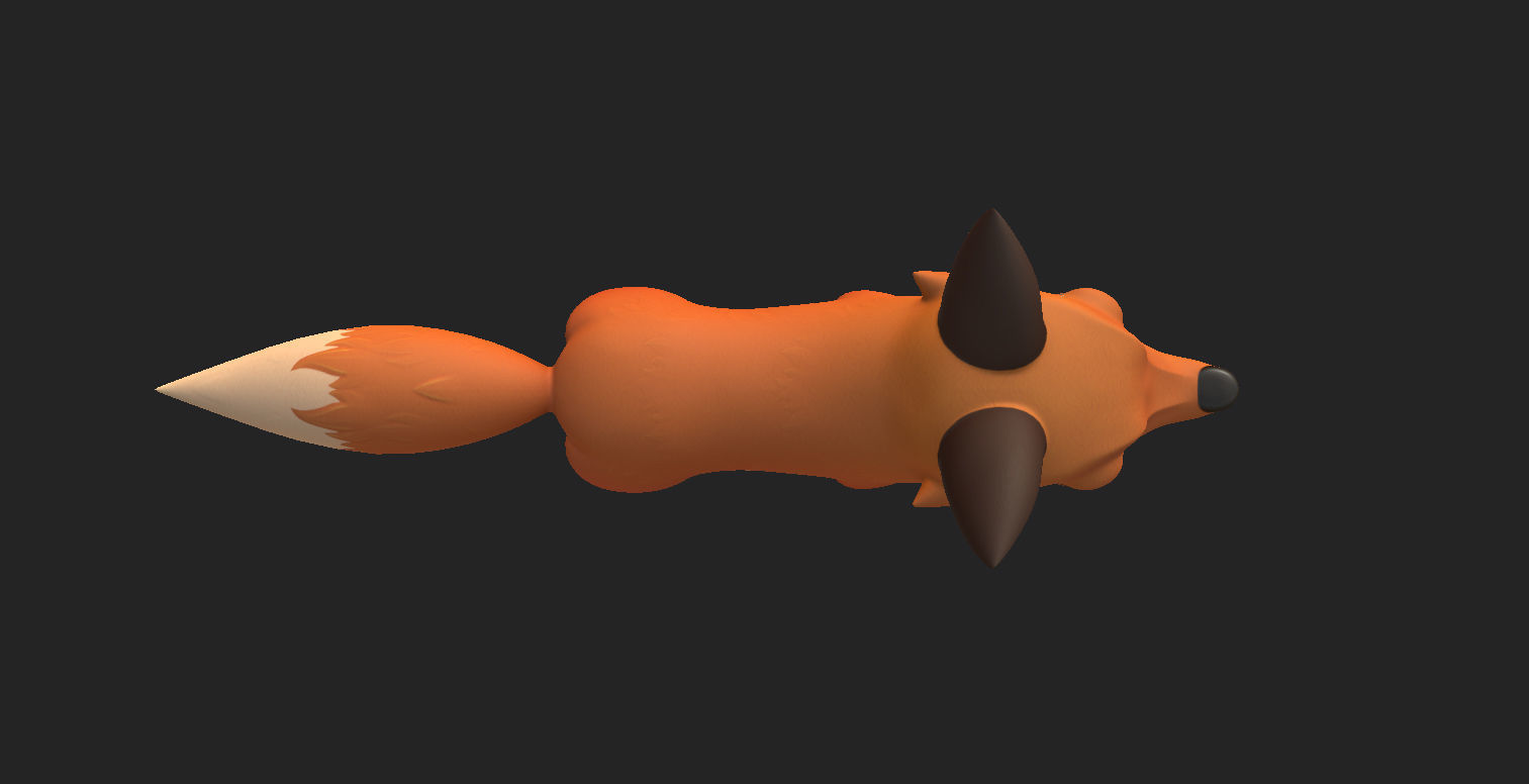 Fox Character 3D model | CGTrader