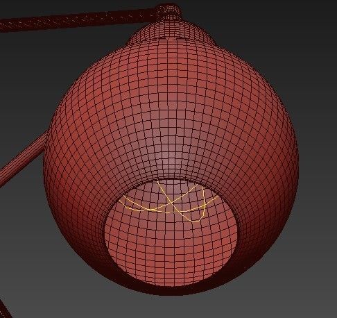 Drop light 3D model | CGTrader