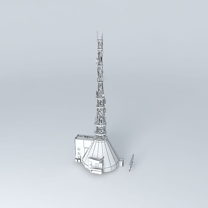 Tower Megaphone free 3D model | CGTrader