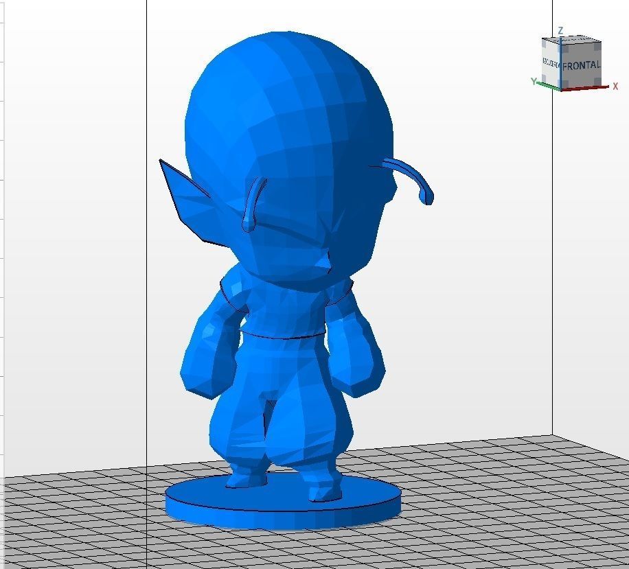 Piccolo Chibi 3D model 3D printable | CGTrader