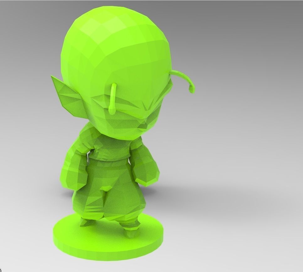 Piccolo Chibi 3D model 3D printable | CGTrader