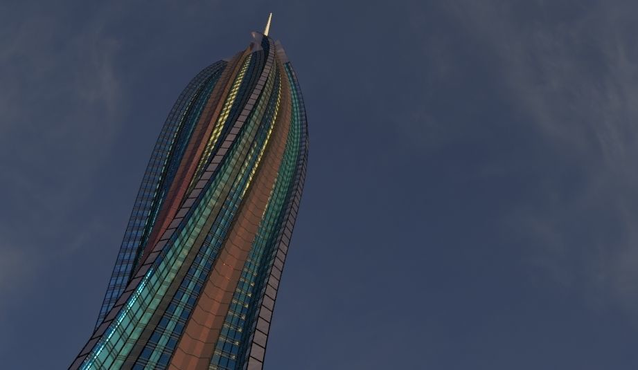 Skyscraper Spire 3D model | CGTrader