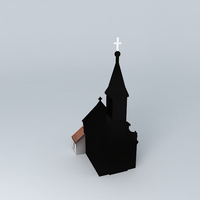 Roman Catholic Church free 3D model | CGTrader