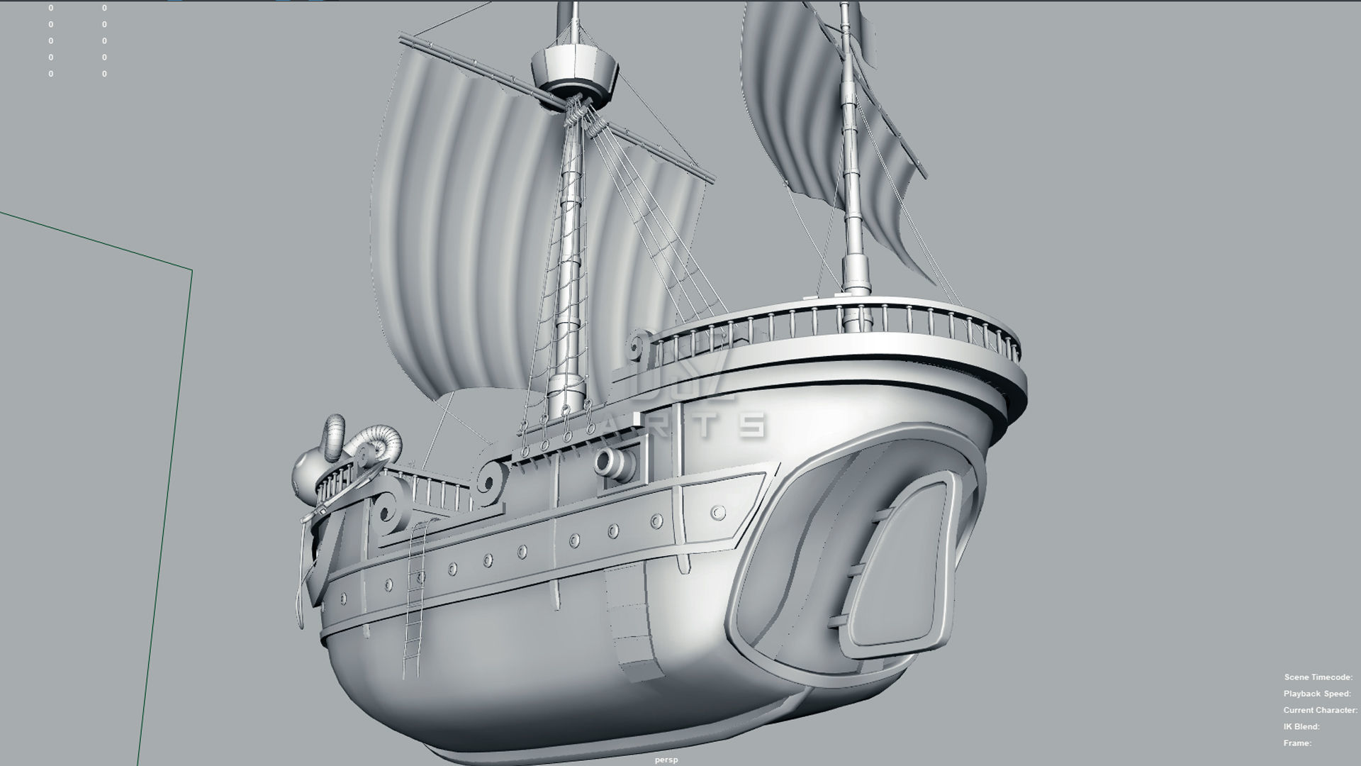 Going Merry - One Piece by DSZarts 3D model | CGTrader