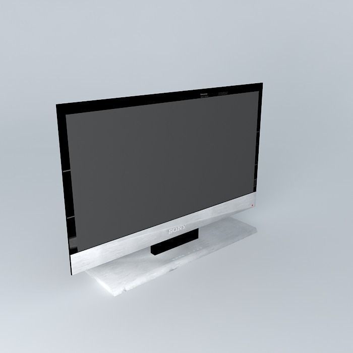 LED TV 3D model | CGTrader